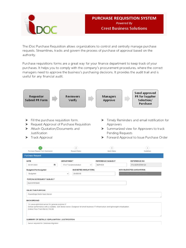 Idoc - Purchase Requisition | PDF | Procurement | Business Process Management