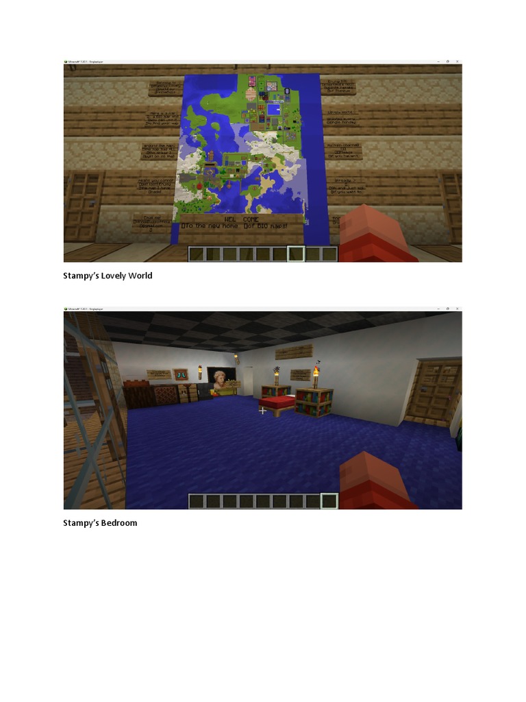 Stampy's Lovely World Overview | PDF