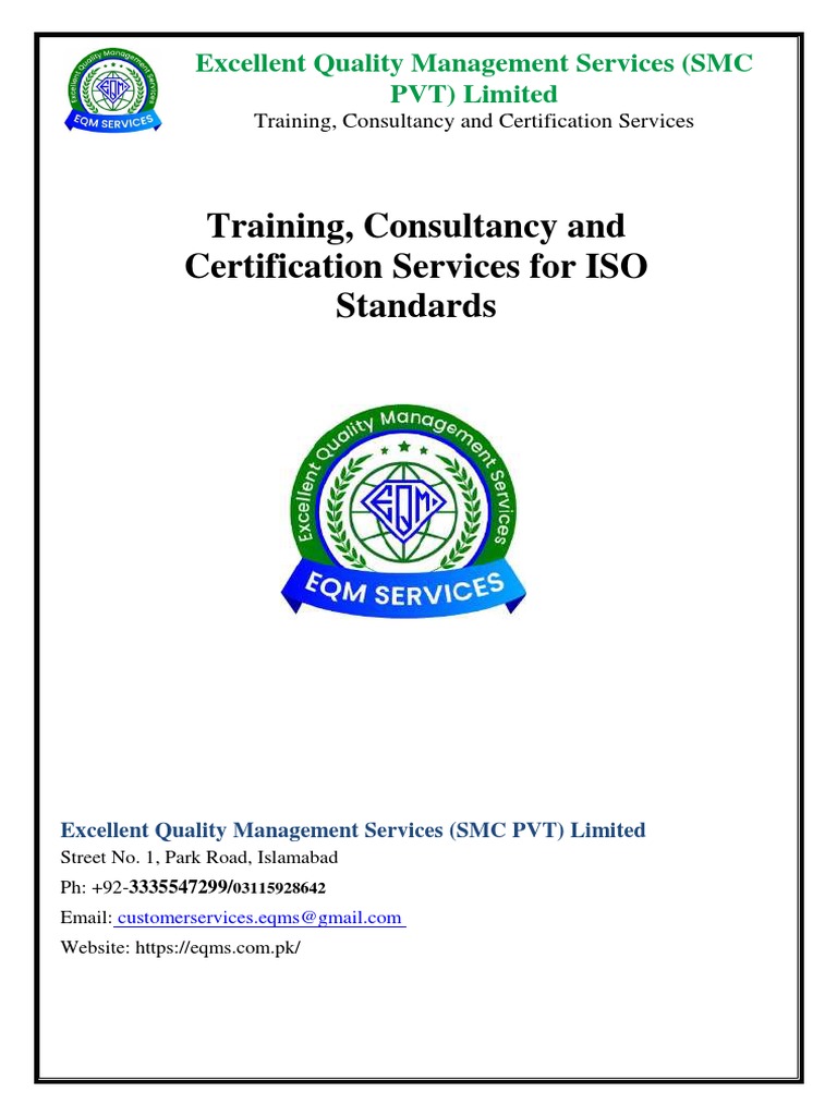 EQMS Broucher-A | PDF | Quality Management | Consultant