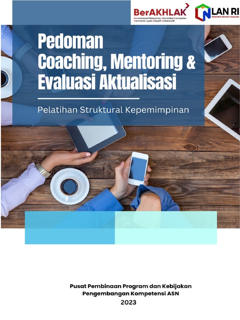 Pedoman Coaching Mentoring - Eva. Aktualisasi | PDF