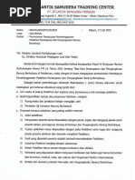Kop Surat Dock Bahari Samudra | PDF