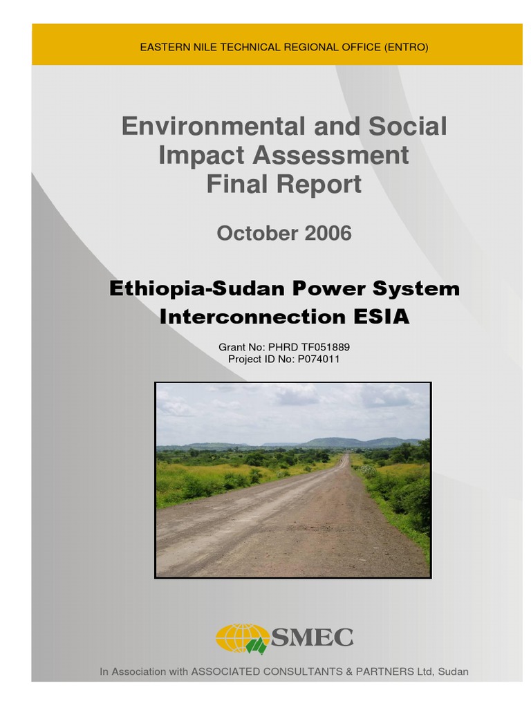 ESIA Final Report-Power | PDF | Food Security | Agriculture