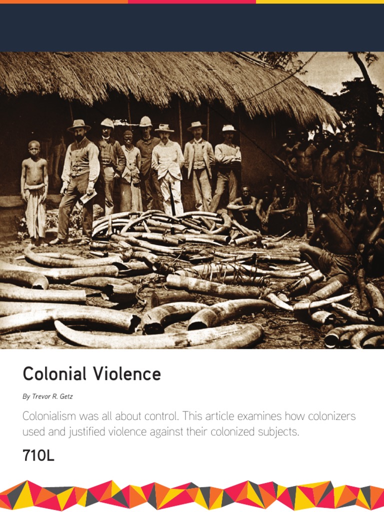 Colonial Violence - 710L | PDF | Violence | Colonialism