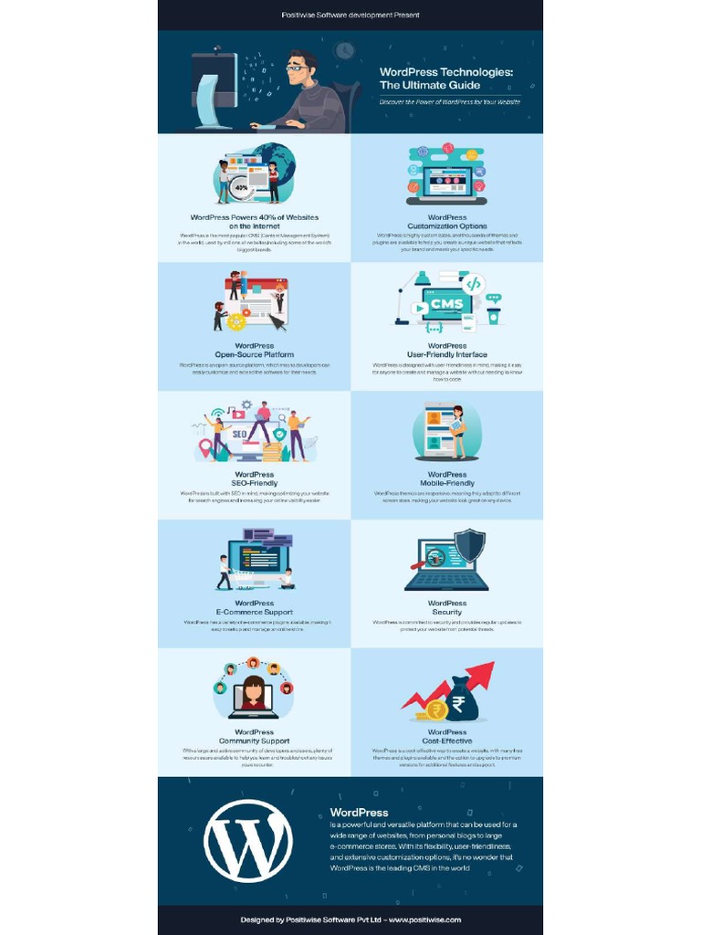 Wordpress Technologies The Ultimate Guide Infographic Pdf