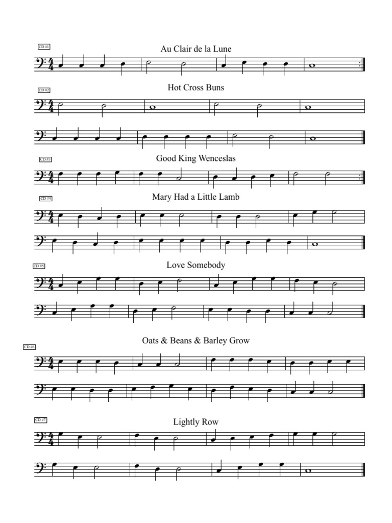 Children Songs - Full Score | PDF