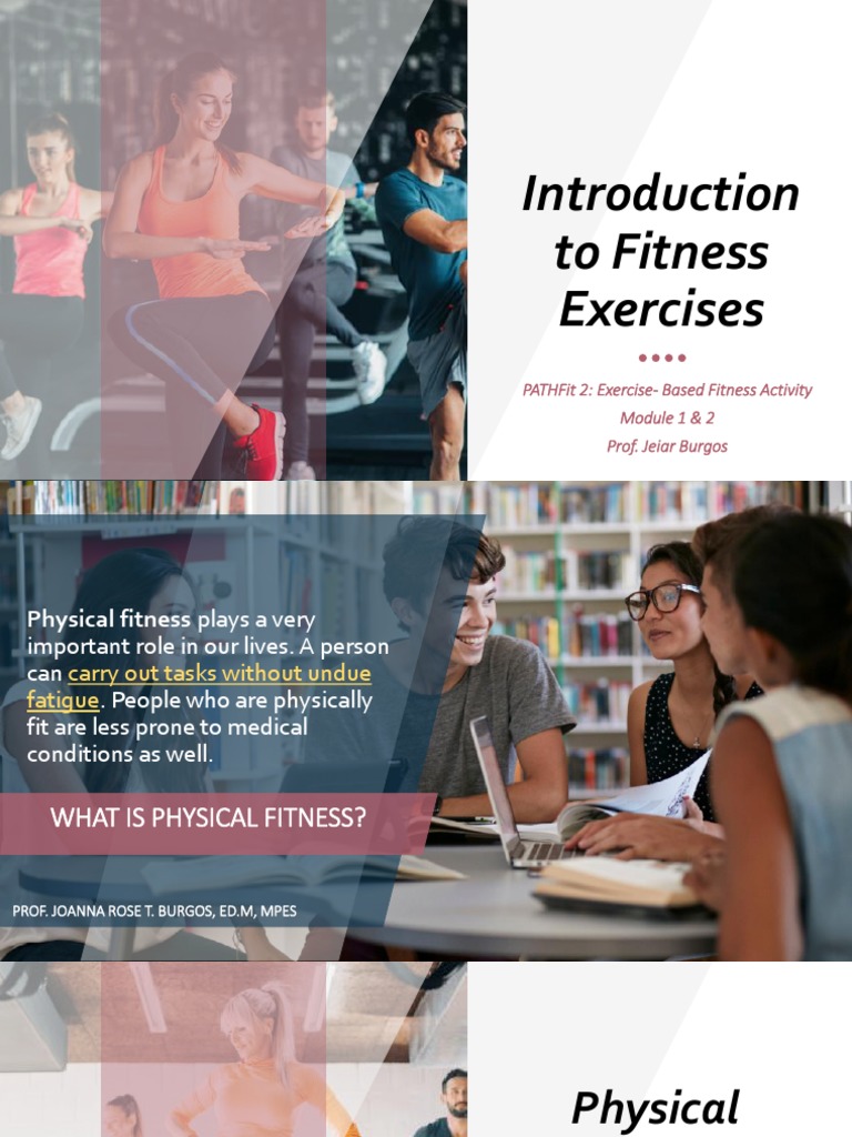PATHFIT 2 MODULE 1 Introduction To Fitness Exercises | PDF | Physical ...