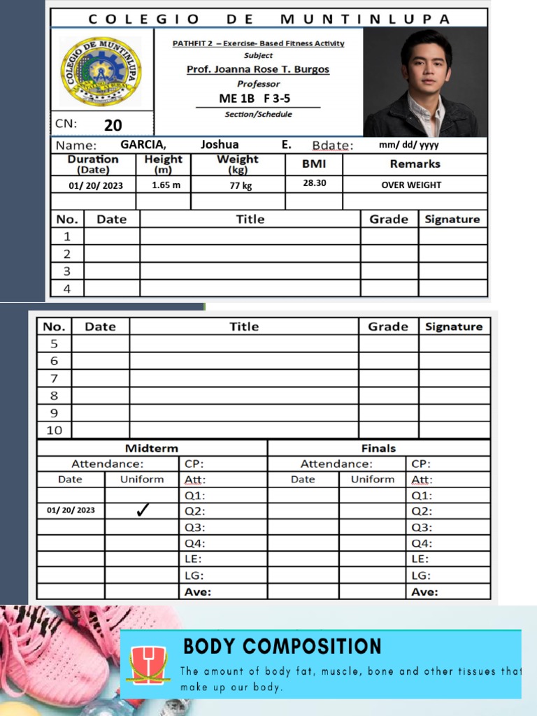 Introduction To Fitness Exercises Module 1 Pathfit 2 | PDF | Physical ...