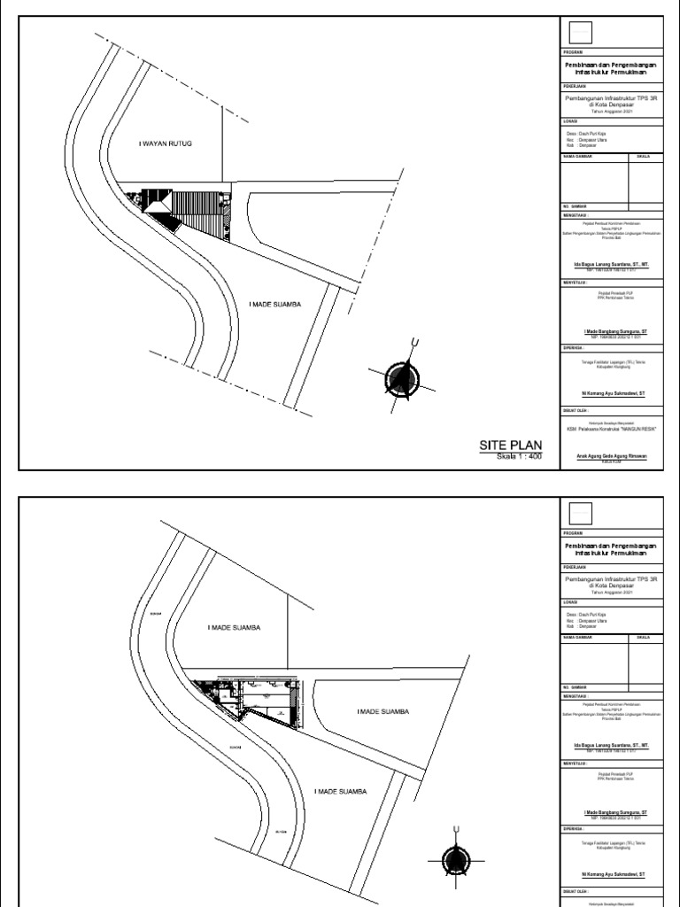 Gambar Kerja TPS3R | PDF