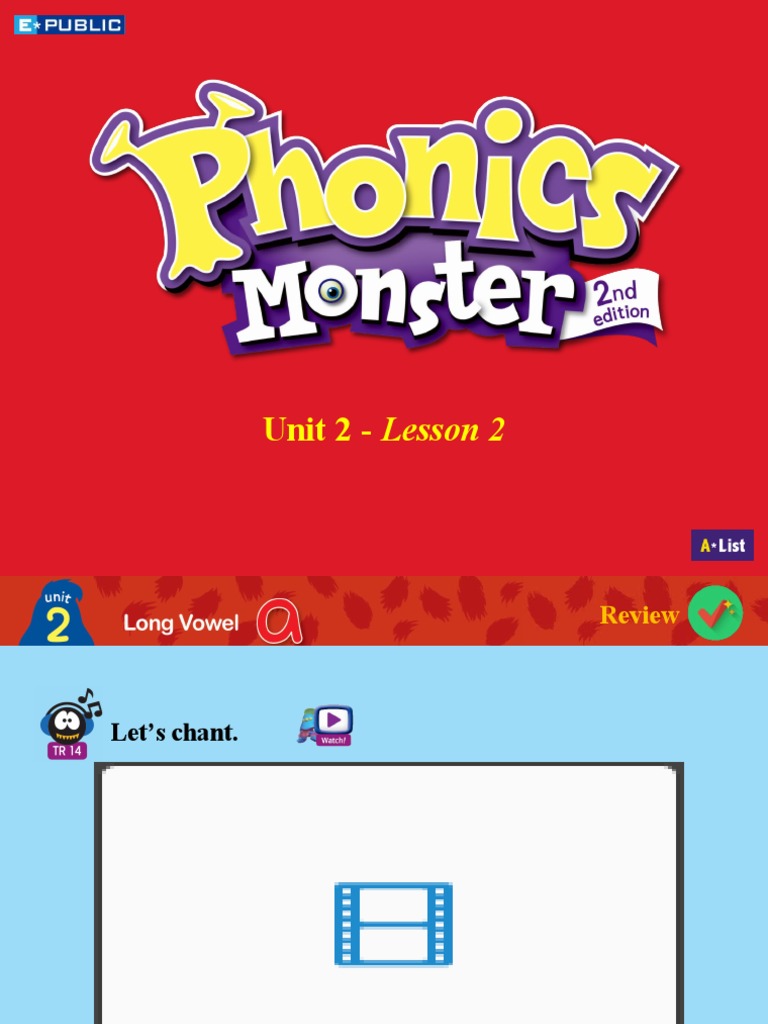 Long Vowels - PPT 2 | PDF