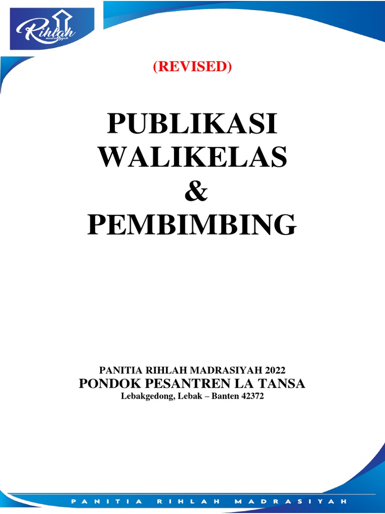 Publikasi Walikelas Revised | PDF