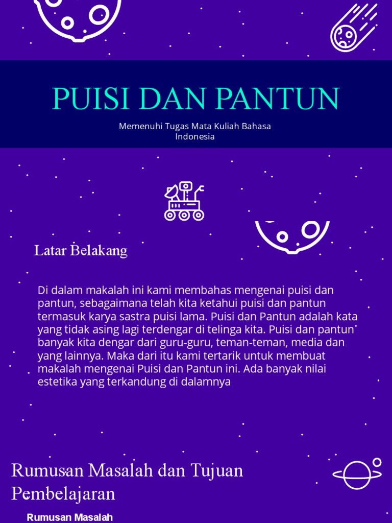 Puisi Pantun | PDF