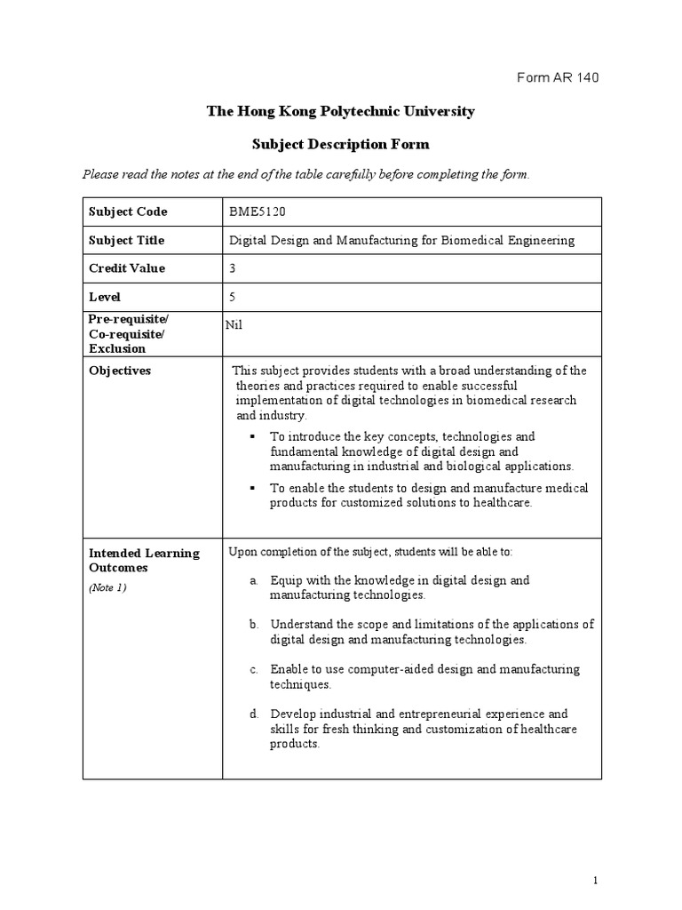 BME5120 | PDF | Engineering | Computer Aided Design