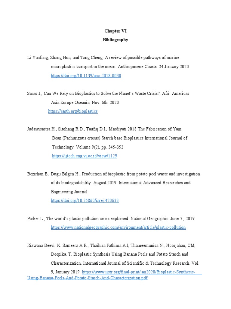 Chapter VI Ywa Nga Research | PDF | Plastic | Biodegradable Waste ...