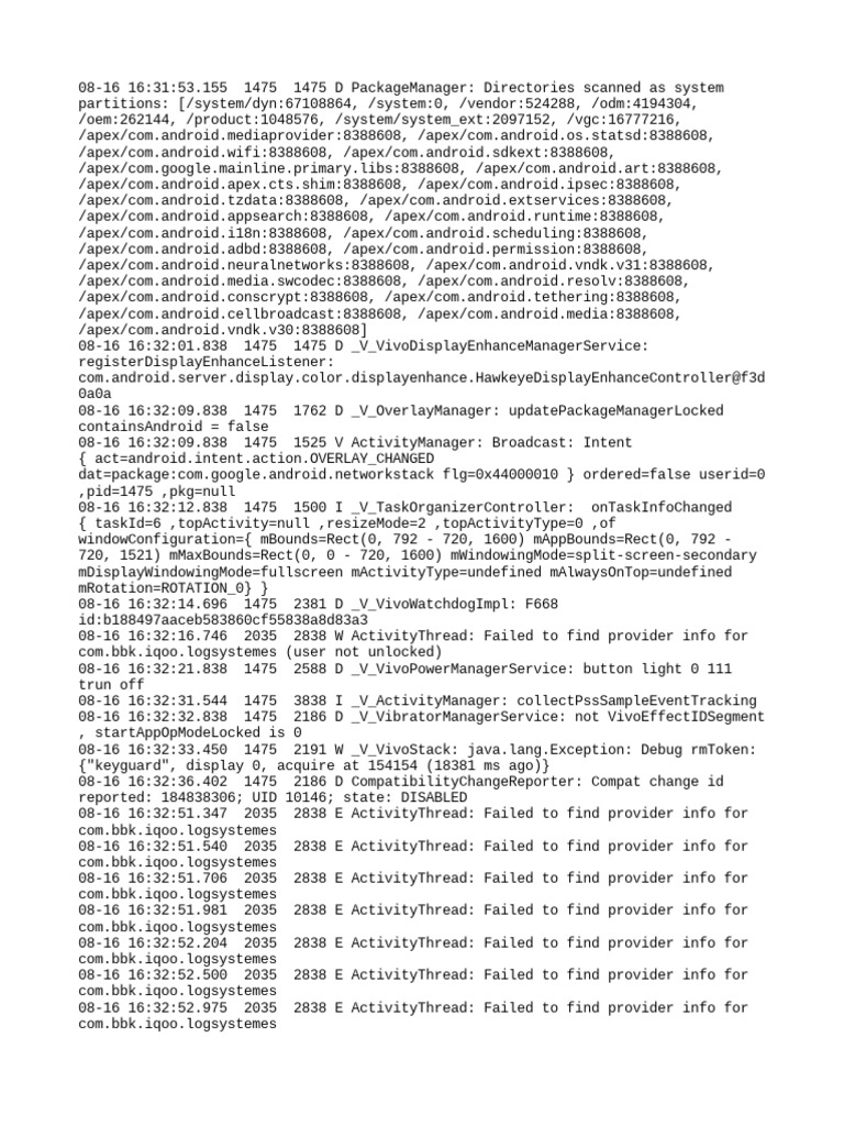Log | PDF | Operating System Technology | Microsoft Windows