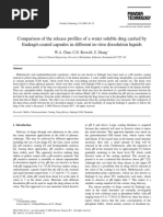 Eudragit L 100 PDF | PDF | Chemical Substances | Chemistry