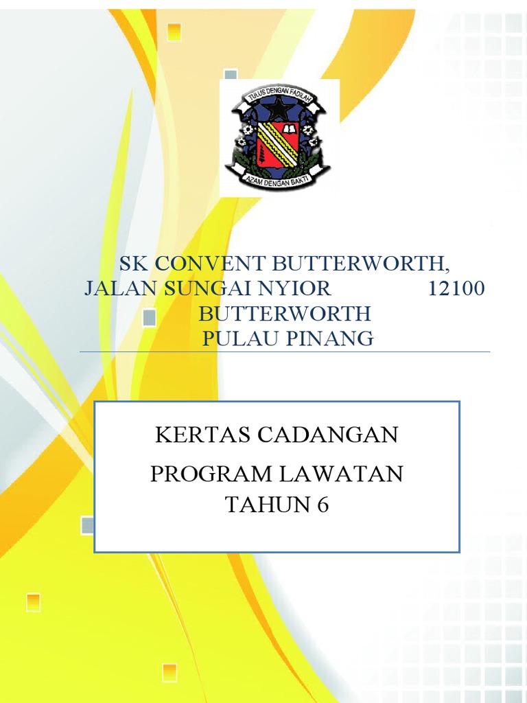 New Kertas Kerja Program Lawatan Tahun 6 | PDF