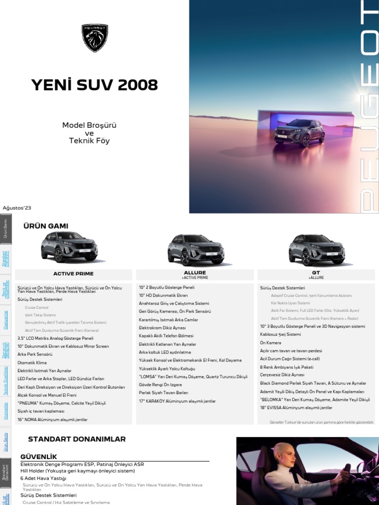 2008SUV ModelBrosuru | PDF