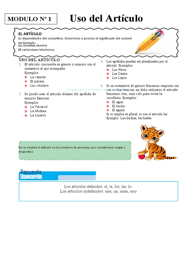 El Artículo Módulo #1 | PDF