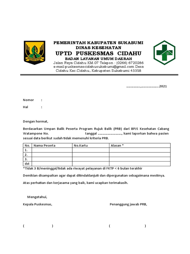 Form Monitoring PRB | PDF