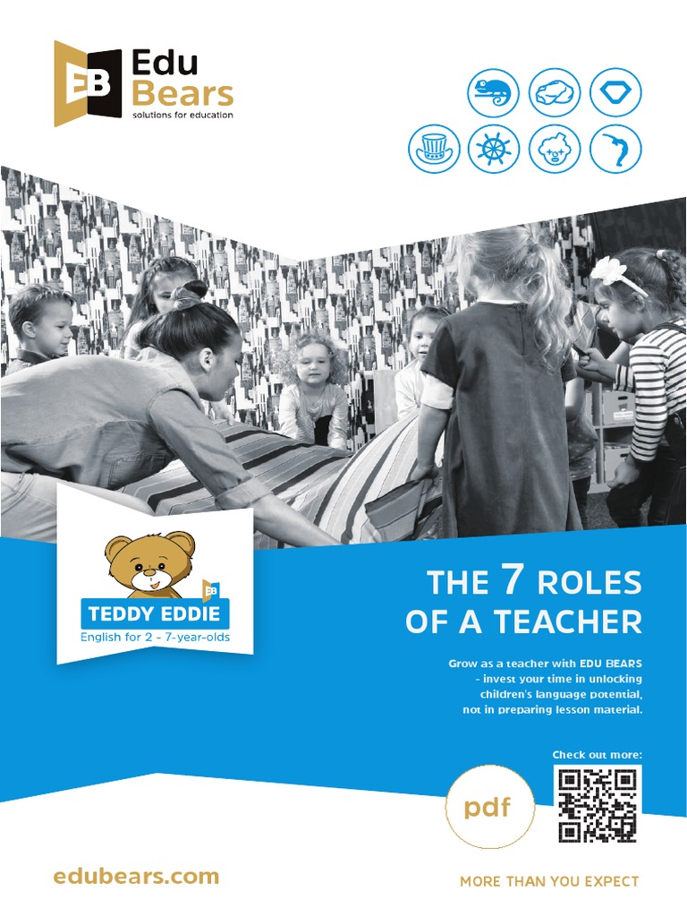 Edu Bears Ebook 7 Roles of A Teacher - Compressed | PDF | Teachers | Classroom
