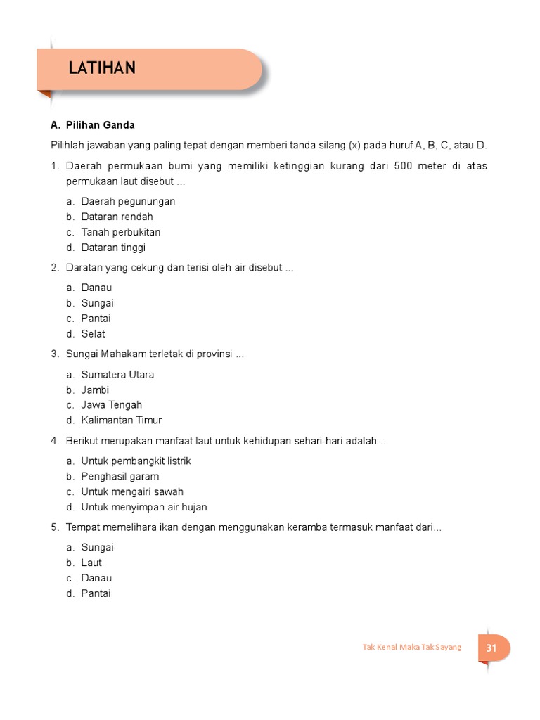 Ips A1 Latsol 2 | PDF | Sains & Matematika