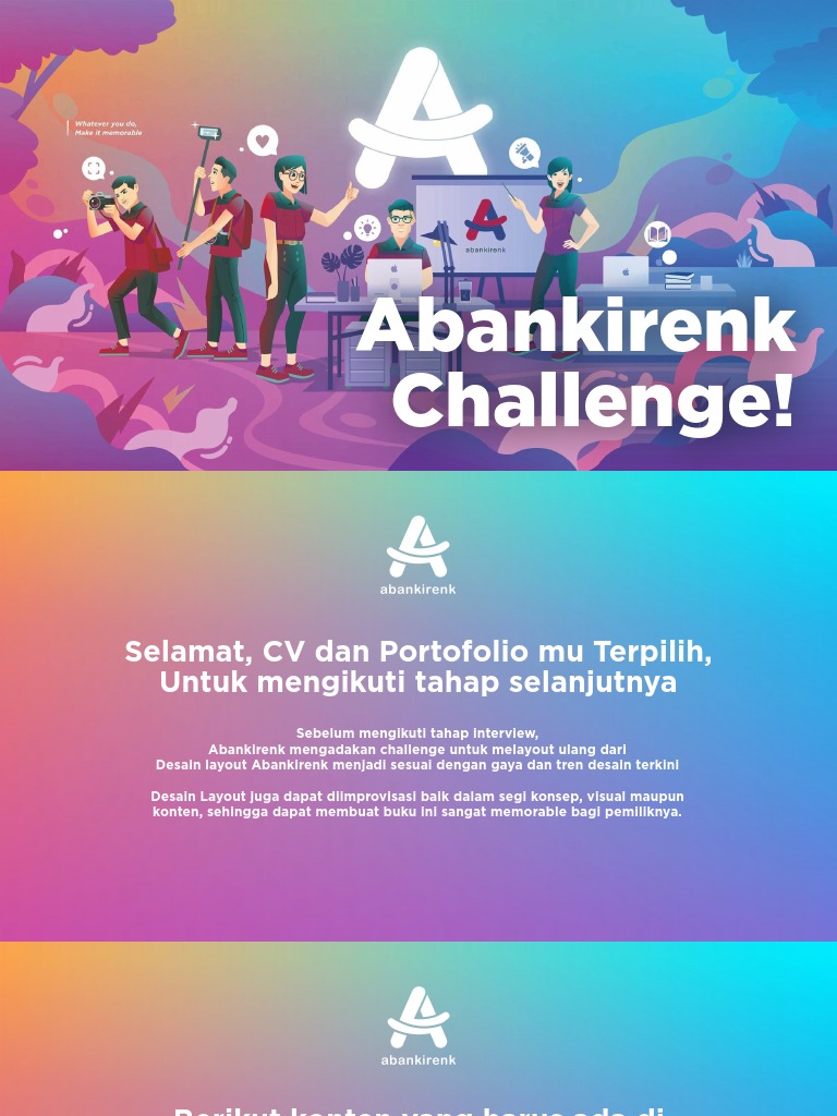 Abankirenk Layout Design Challenge | PDF | Griya & Taman | Seni
