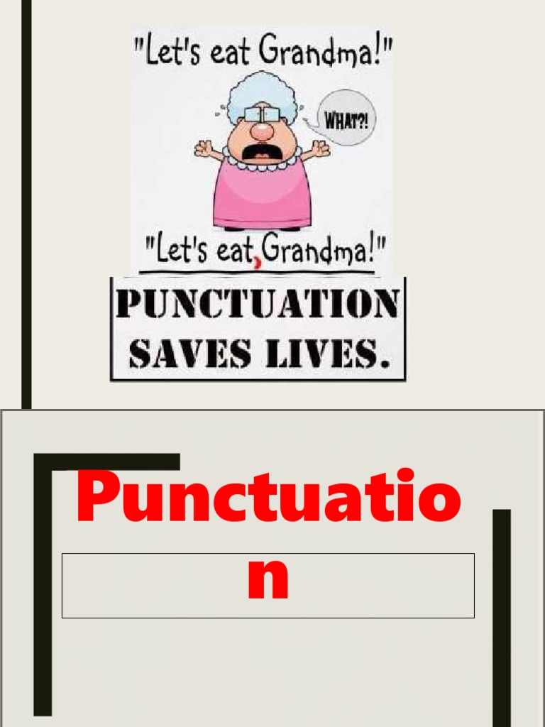 Punctuationpresentation 181115075545 | PDF | Punctuation | Comma