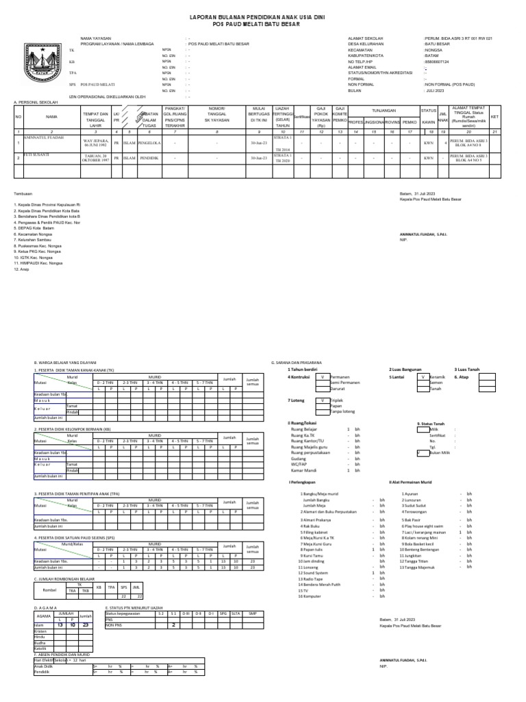 LAPBUL Juli 2023 | PDF