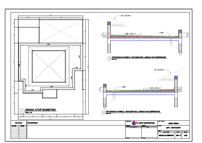 Gambar Eksisting-Layout1 | PDF