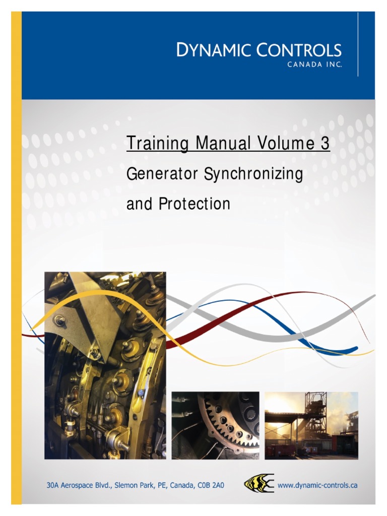 Training Manual Vol III Generator Synch and Protection | PDF | Ac Power | Relay