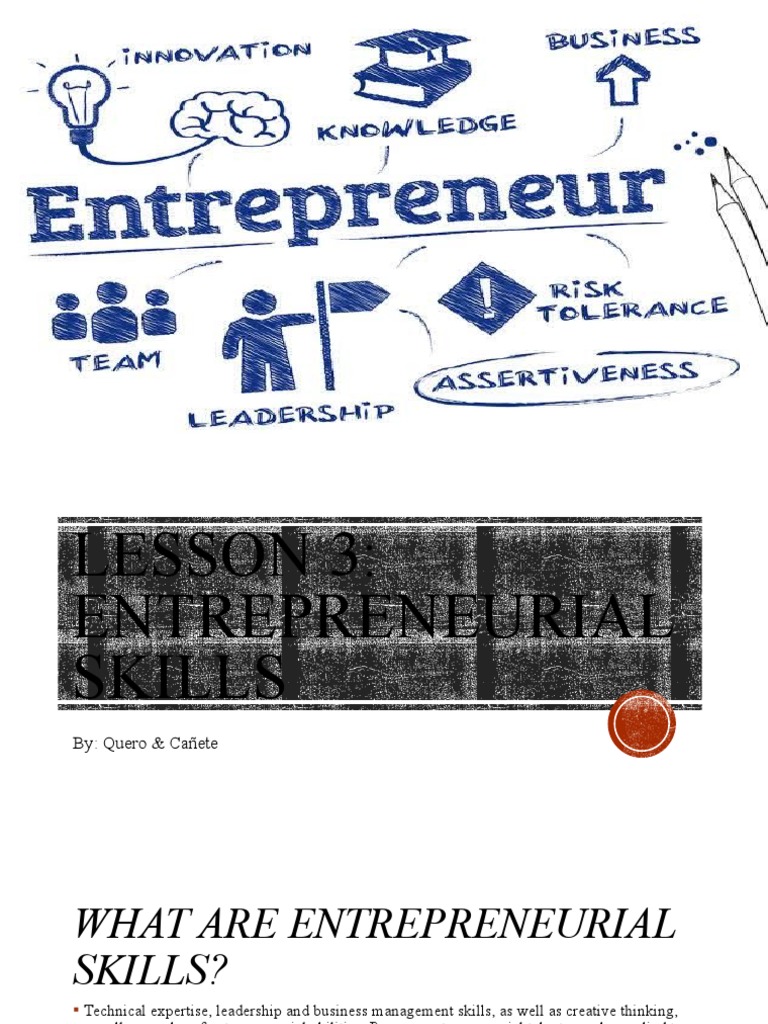 Entrep Ppt Pdf Entrepreneurship Strategic Planning