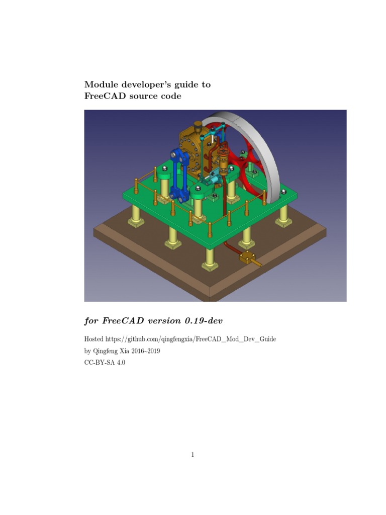 FreeCAD Mod Dev Guide 20190912 | PDF | User Interface | Computer File