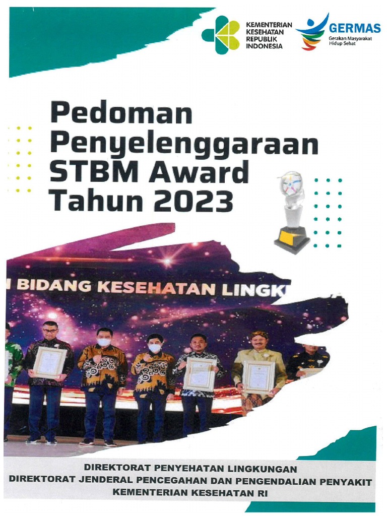 Pedoman Penyelenggaraan STBM Award Tahun 2023 | PDF