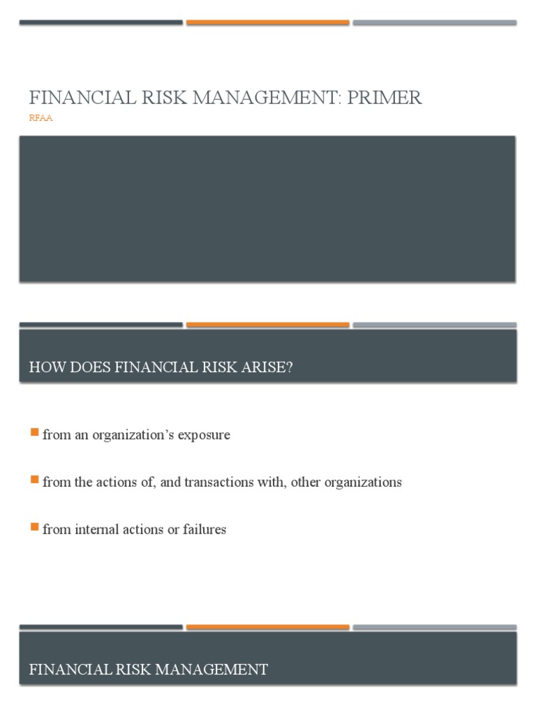 Financial Risk Management Primer | PDF | Financial Risk | Yield Curve