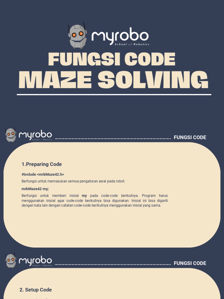 Fungsi Code MRB - Maze42 | PDF