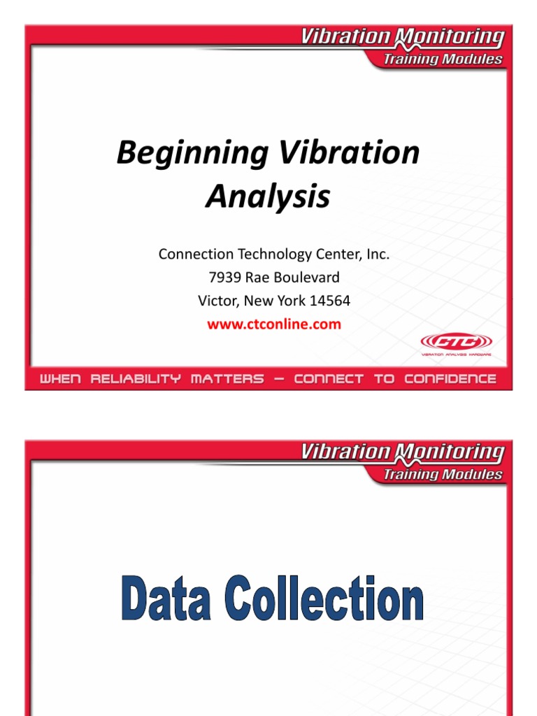 Beginning Vibration Analysis Pdf Sampling Signal Processing
