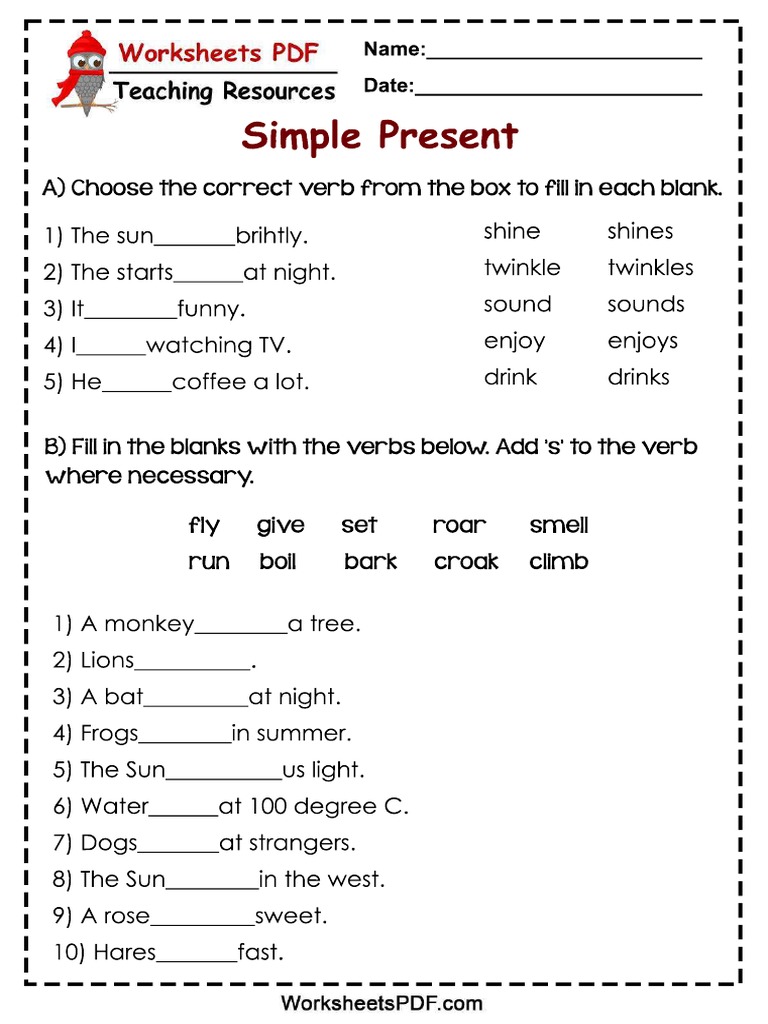 Simple Present | PDF
