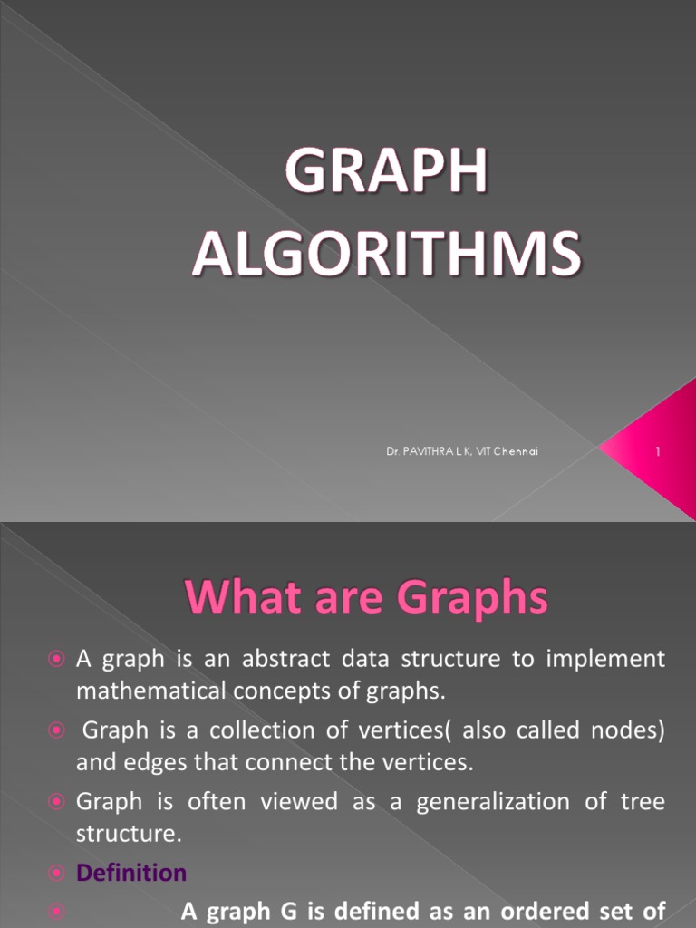 GRAPH ALGORITHMS - MST | PDF | Vertex (Graph Theory) | Mathematical Relations