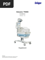 Quick Guide Babylog Vn800 Vn600 BR 9109439 en Master | PDF | Manufactured Goods