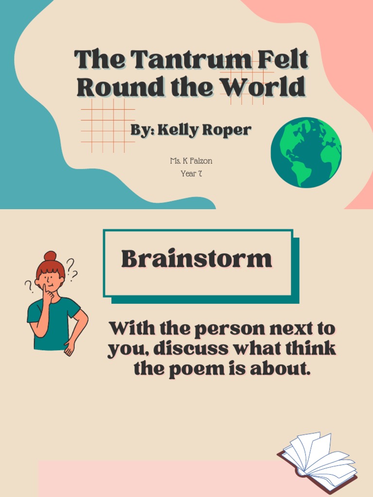 The Tantrum Felt Round The World | PDF | Language Arts & Discipline