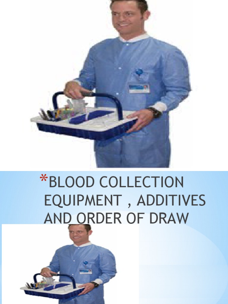 Blood Collection Equipment & Procedures | PDF | Medical Specialties ...