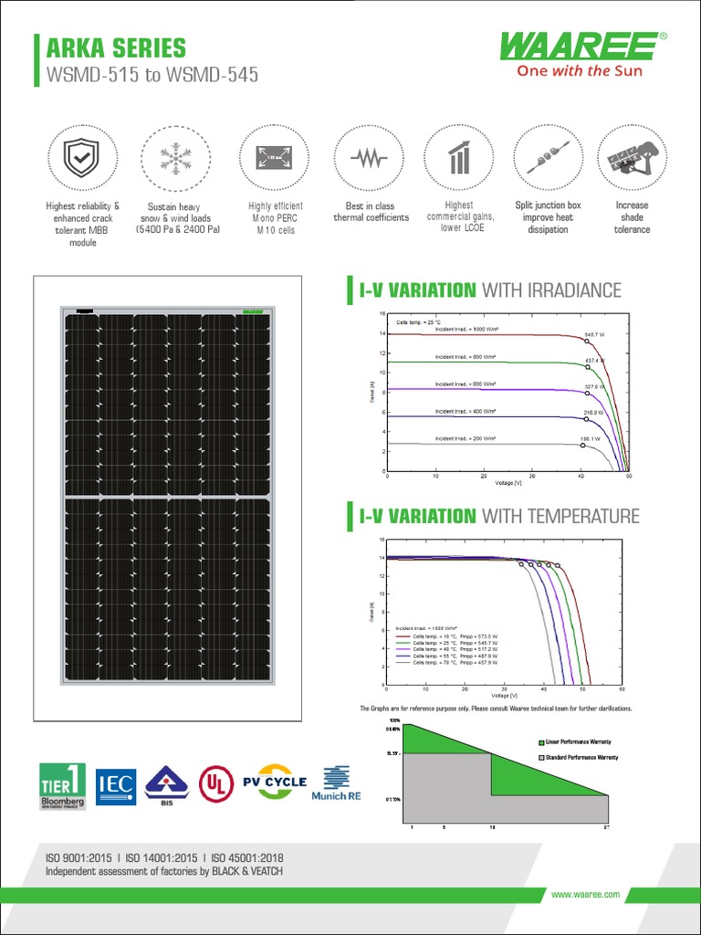 ARKA SERIES WSMD 515 545 WEL E and PD 515 545 144 MP HC 08 10 04 2023 63a1cb9b97 | PDF | Solar ...