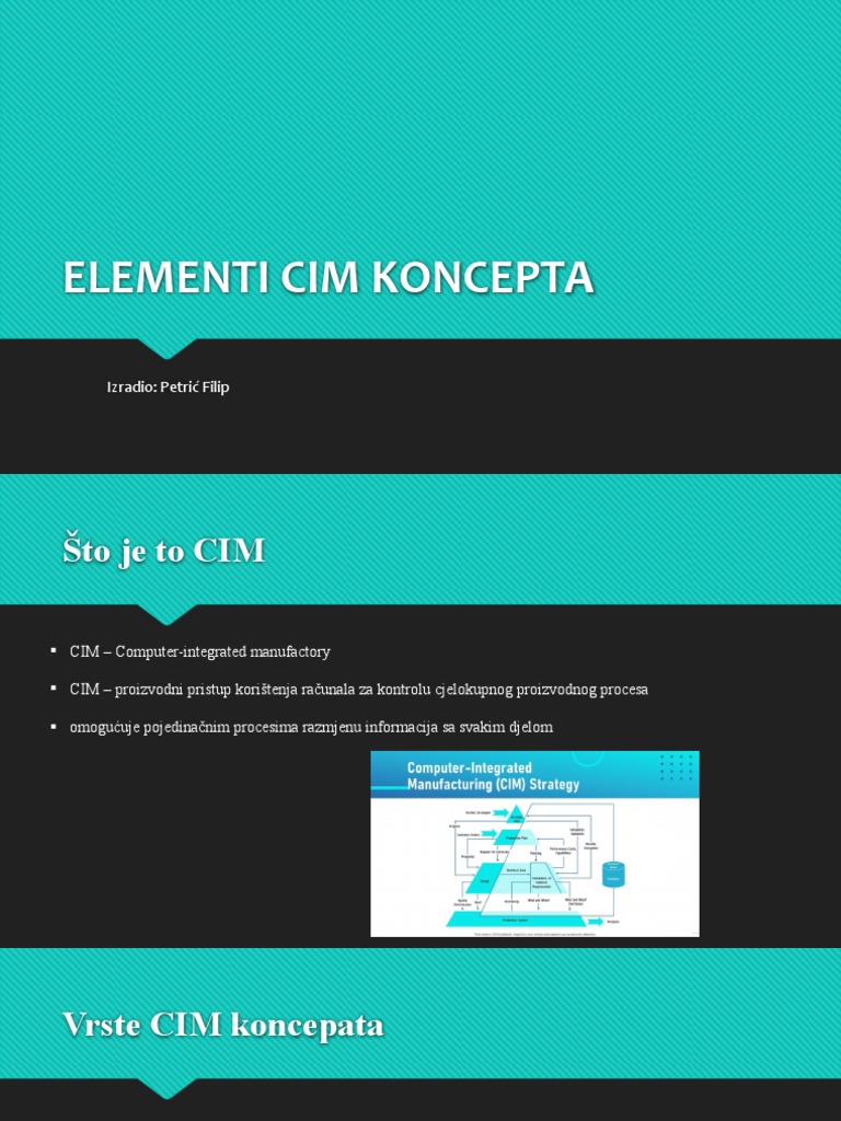 Elementi Cim Koncepta | PDF