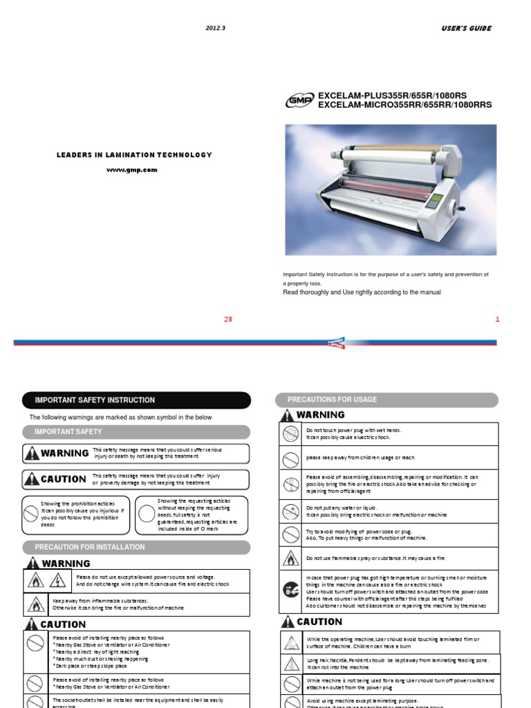 EXCELAM PLUS, MICRO Series 2012.5.7 | PDF | Lamination | Fires