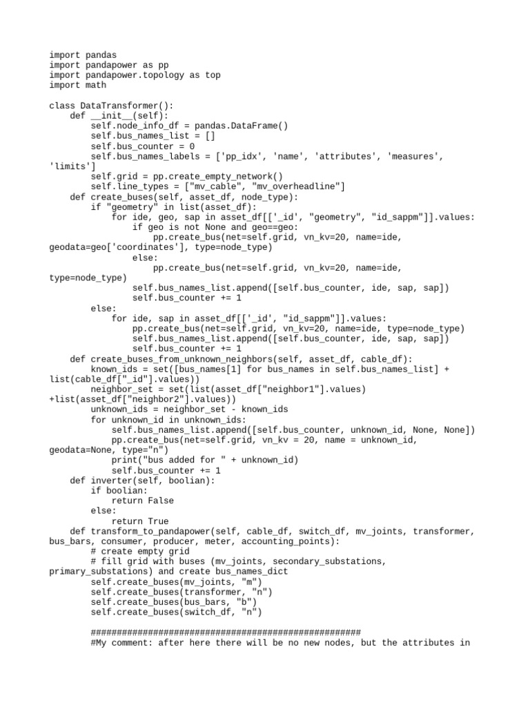 Data Transformer | PDF | Electricity | Electrical Engineering