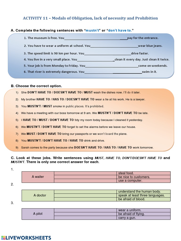 Obligation Exercise | PDF