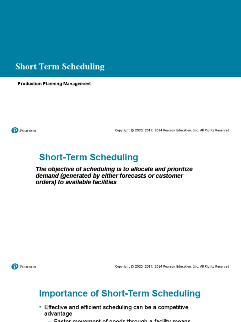 Scheduling | PDF | Scheduling (Production Processes) Scheduling | PDF | Scheduling (Production Processes)