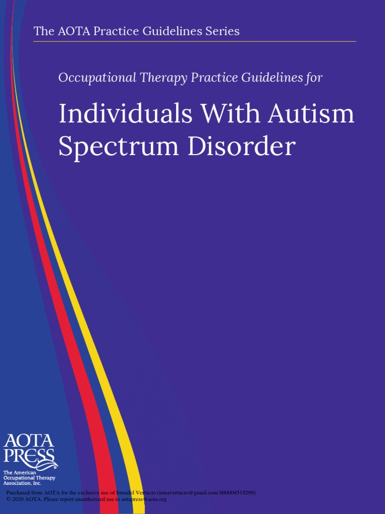 AOTA - OT For ASD Highlight | PDF | Occupational Therapy | Autism Spectrum