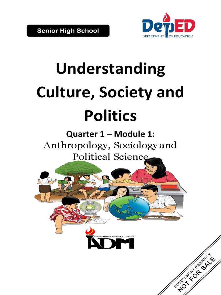 UCSP Q1 Module 1 | PDF | Anthropology | Sociology