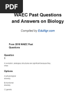 Chemistry Past Questions and Answers | PDF | Science & Mathematics ...